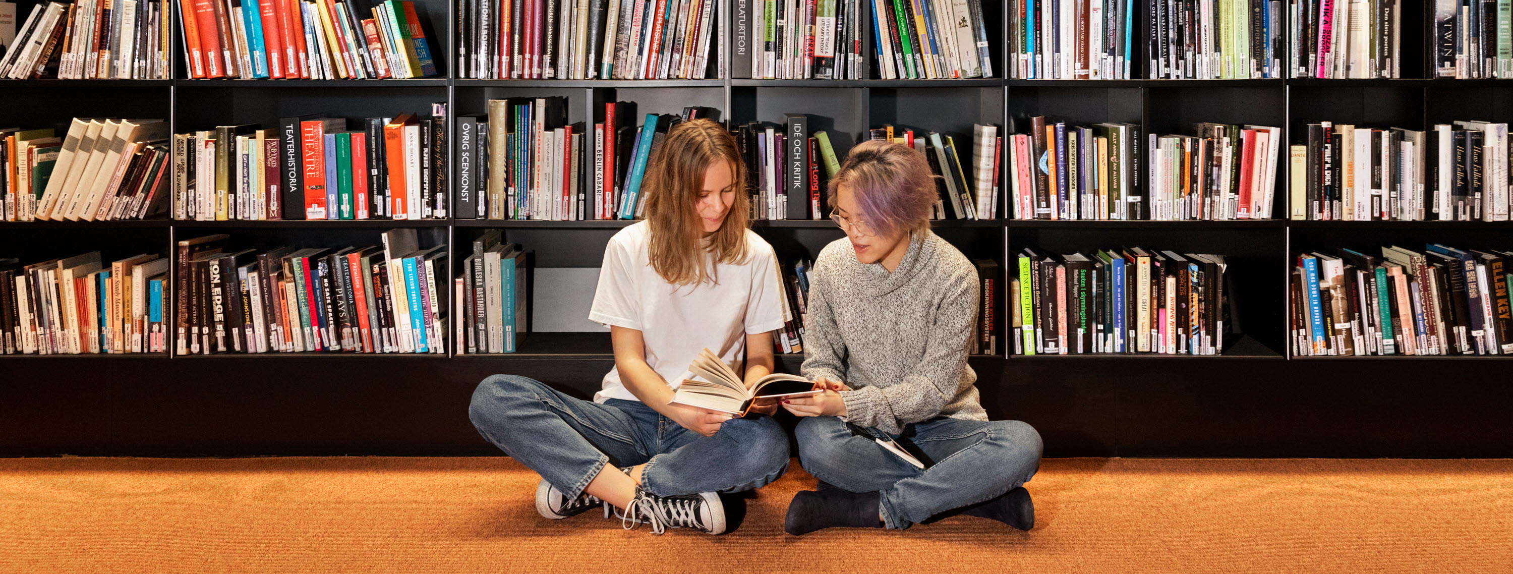 Litteraturen i fokus med läslistor