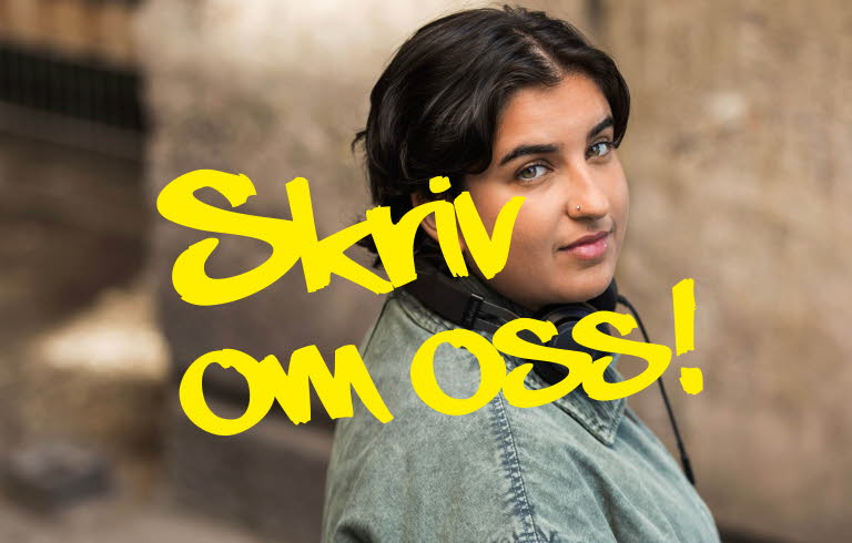 Podden Skriv om oss! med läsambassadören