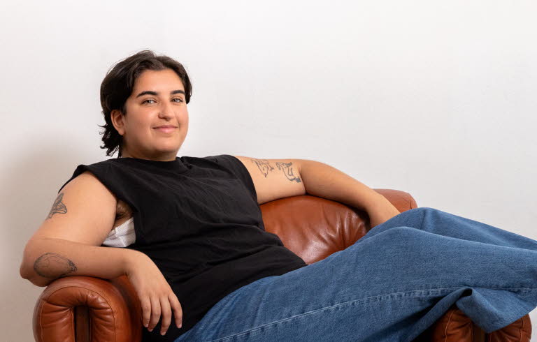 Läsambassadören och ungdomsrådet pratar läsning i TV