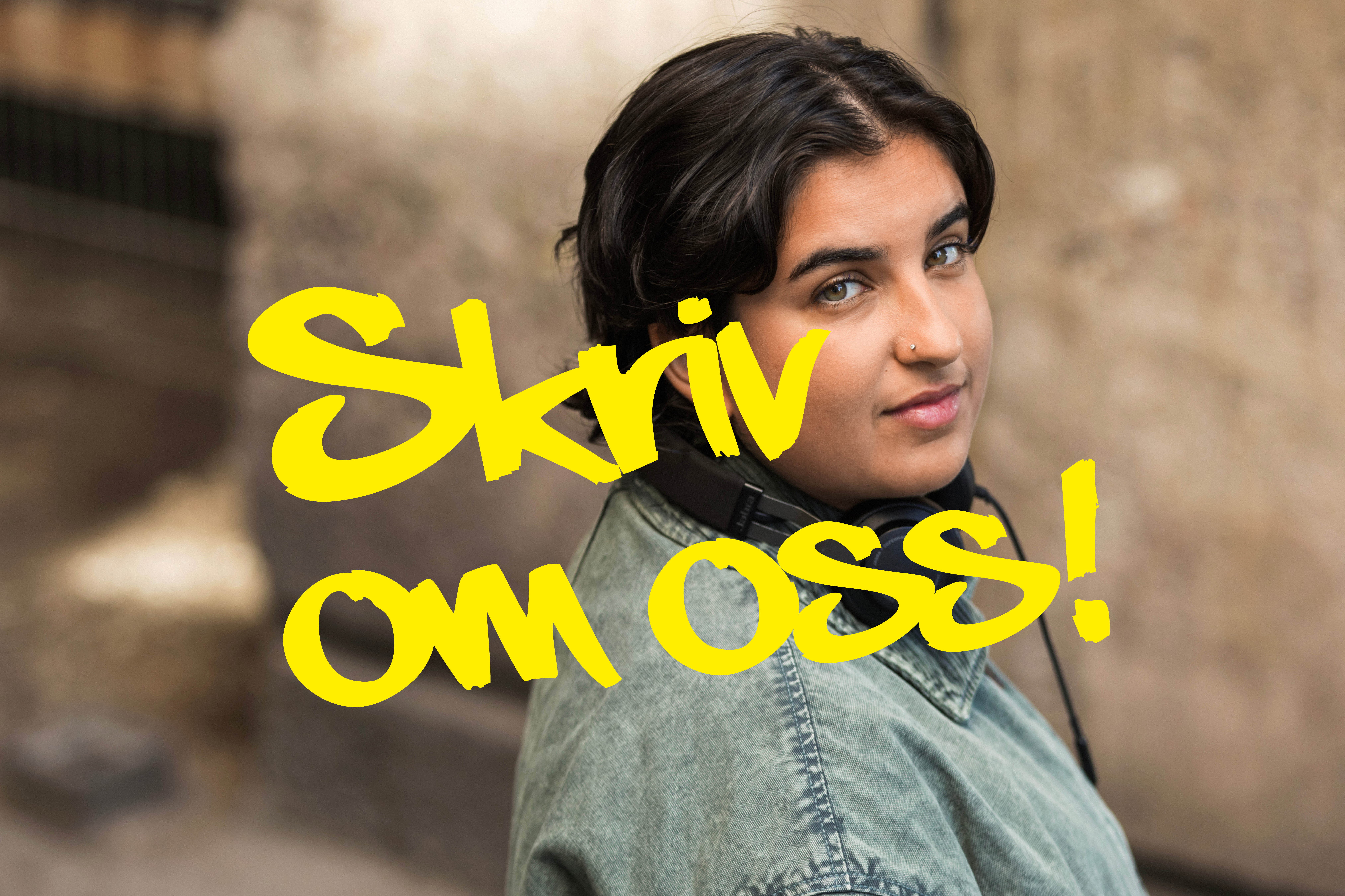 Podden Skriv om oss! med läsambassadören